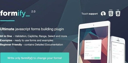 خرید و قیمت دانلود اسکریپت جاوا فرم ساز Formify | ترب