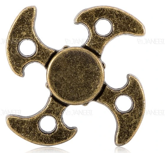خرید و قیمت اسپینر فلزی چهار پره ای طرح تبر Fidget Spinner Metal Ax | ترب