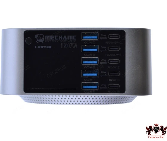 خرید و قیمت مولتی شارژر سوپر فست و تستر شارژر وایرلس MECHANIC X-POWER | ترب
