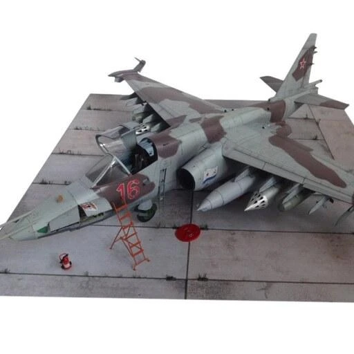 خرید و قیمت کیت ساخت ماکت جنگنده سوخو 25 از جنس مقوا همراه با اکشن ...