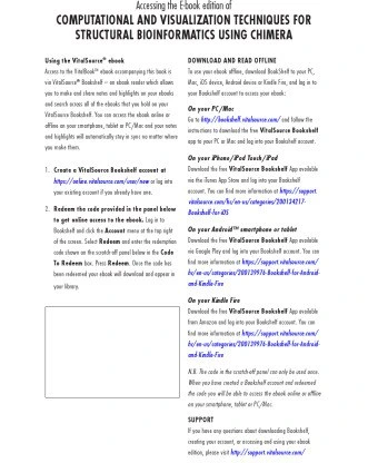 خرید و قیمت دانلود کتاب Computational and visualization techniques for structural bioinformatics ...