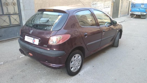 خرید و قیمت پژو 206 مدل 1393 ا تیپ 5 | ترب