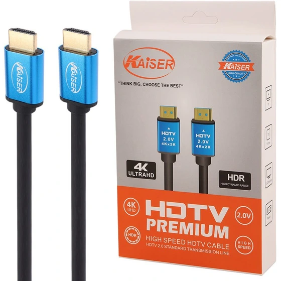 خرید و قیمت کابل hdmi مارک kaiser 5m | ترب