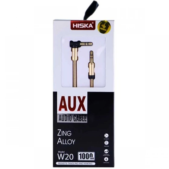 خرید و قیمت کابل AUX برند HISKA مدل W20 | ترب