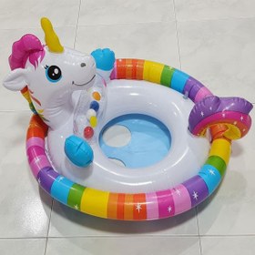 خرید و قیمت شناور بادی شورتی کودک طرح تک شاخ 59570 | ترب