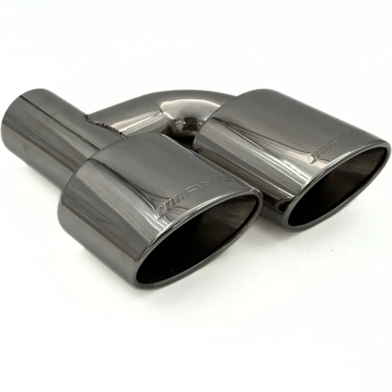 خرید و قیمت سر اگزوز دو لول مرسدس بنز مدل AMG-Steel | ترب