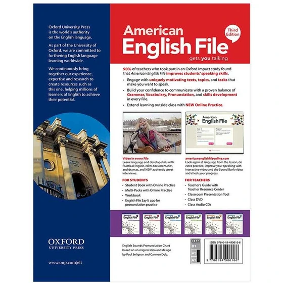 خرید و قیمت کتاب American English File 1 3rd edition اثر جمعی از ...