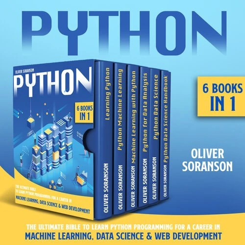 خرید و قیمت دانلود کتاب Python 6 Books In 1 The Ultimate Bible To Learn Python Programming For