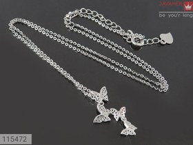 خرید و قیمت سینه ریز نقره طرح پروانه کد 115472 | ترب