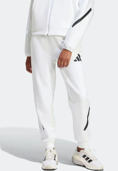 خرید و قیمت شلوار گرمکن ورزشی سفید آدیداس | JE7843 | ترب