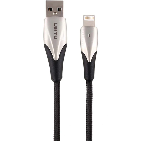 خرید و قیمت کابل شارژ لایتنینگ LEITU مدل LD-13 | طول 100 سانتی متر | ترب