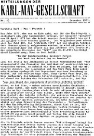 خرید و قیمت دانلود کتاب Mitteilungen der Karl-May-Gesellschaft 1971 | ترب
