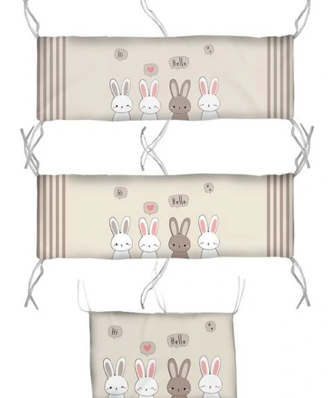 خرید و قیمت محافظ تخت کودک طرح خرگوش | ترب