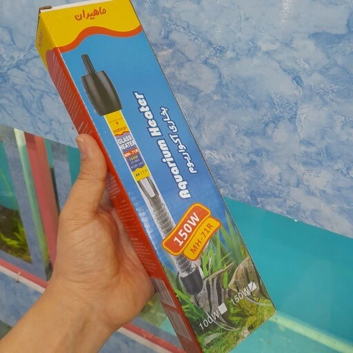 خرید و قیمت بخاری آکواریوم27 سانتی 150 واتMH-71R ماهیران با شیشه یدک | ترب