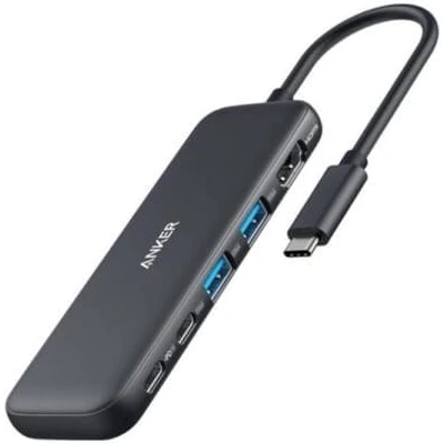 خرید و قیمت هاب 5 پورت USB-C انکر مدل Powerextend 5 in 1 USB-C Hub ...