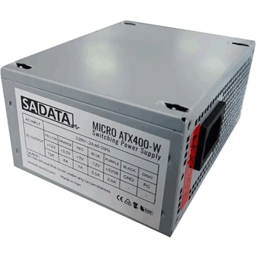 خرید و قیمت منبع تغذیه کامپیوتر سادیتا مدل SADATA POWER SP-M400W | ترب