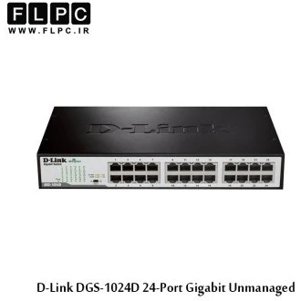 خرید و قیمت سوییچ 24 پورت گیگابیتی دیلینک DGS-1024D | ترب