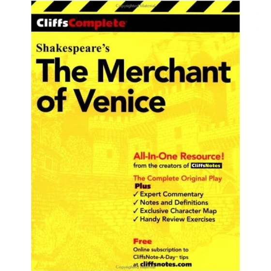 خرید و قیمت دانلود کتاب The Merchant of Venice (Cliffs Complete) | ترب