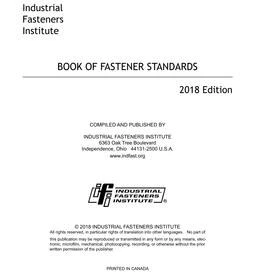 خرید و قیمت کتاب IFI Book of Fastener Standards - 2018 Edition | ترب