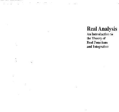 خرید و قیمت دانلود کتاب Real Analysis: An Introduction to the Theory of Real Functions and ...