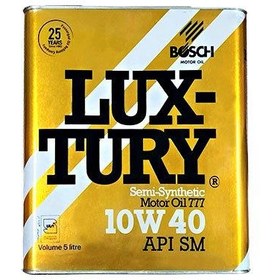 خرید و قیمت روغن موتور بوش مدل لاکچری SM حجم 5 لیتر (10w-40) | ترب