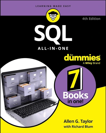 خرید و قیمت کتاب Sql به زبان آدمیزاد Sql All In One For Dummies کتاب Sql فور دامیز ترب