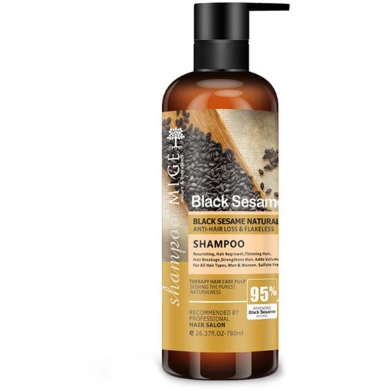 خرید و قیمت شامپو کنجد سیاه بدون سولفات میگ Mige Black Sesame Hair Shampoo | ترب