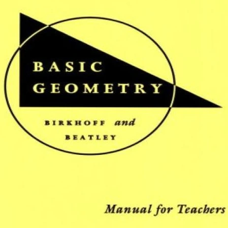 خرید و قیمت دانلود کتاب Basic Geometry - Manual for Teachers | ترب