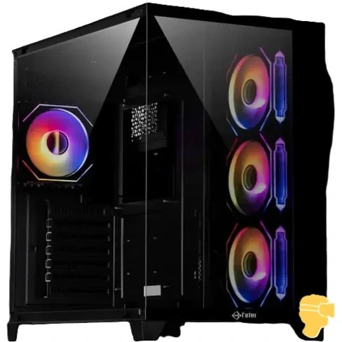 خرید و قیمت کیس اسمبل شده بازی سازی فاطر سری آمیتیست مدل Fater FS-GameMaking با کیس مدل fater-fg ...