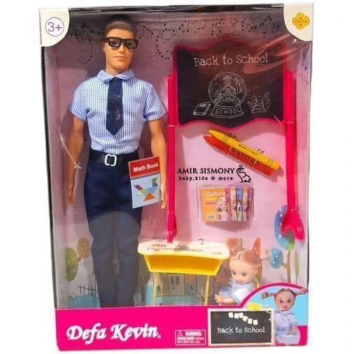خرید و قیمت باربی معلم مرد defa kevin | ترب