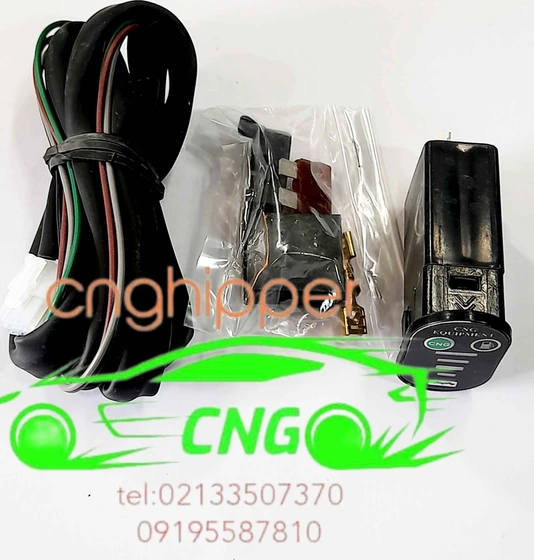 خرید و قیمت کلید و سیم کشی مدل فن آورانی داشبوردی بیضی اتومات شرکت آوا CNG ا The key and wire of ...