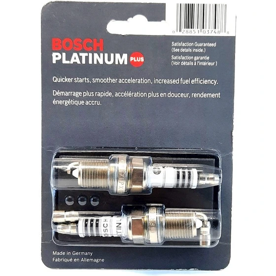 خرید و قیمت شمع بوش Bosch تک پلاتین پایه کوتاه کله قندی FR7DPX 4001 | ترب