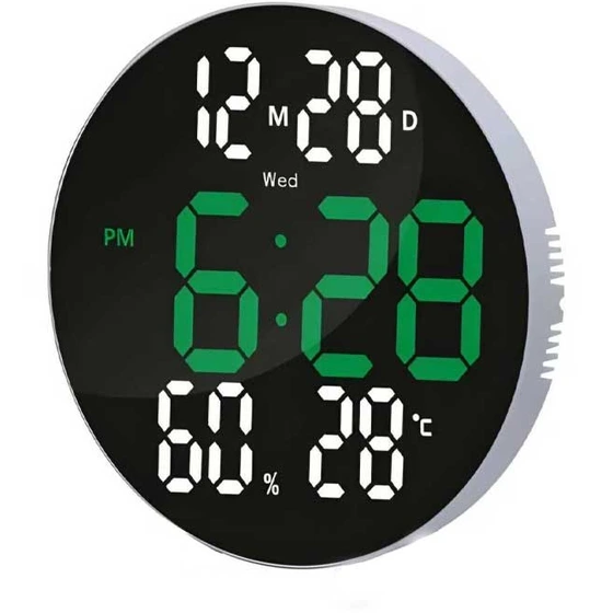 خرید و قیمت ساعت دیجیتالی دیواری دایره کنترلی مدل DS-5501 | ترب