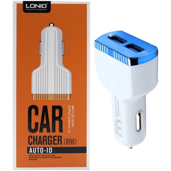 خرید و قیمت شارژر فندکی LONID مدل C702 | ترب
