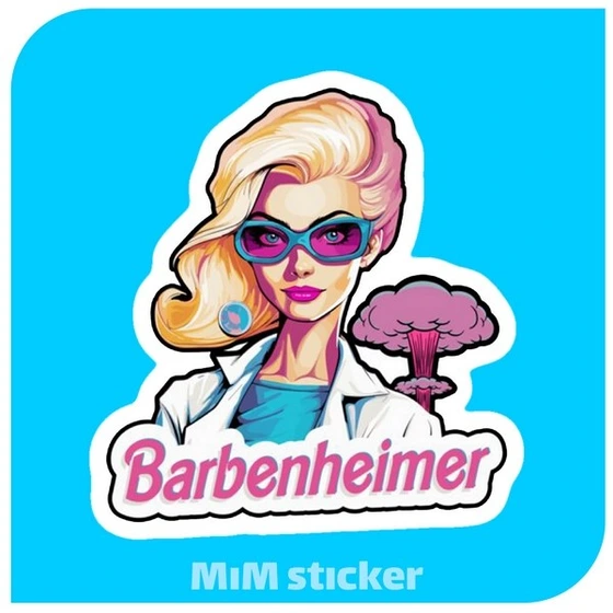 خرید و قیمت استیکر barbie heimer | ترب