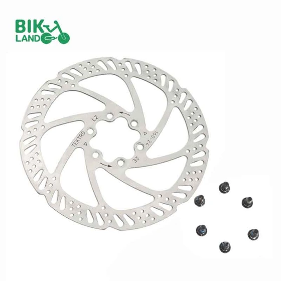 خرید و قیمت روتور دیسک ترمز Tektro TR-24 سایز 160mm (6 پیچ) | ترب