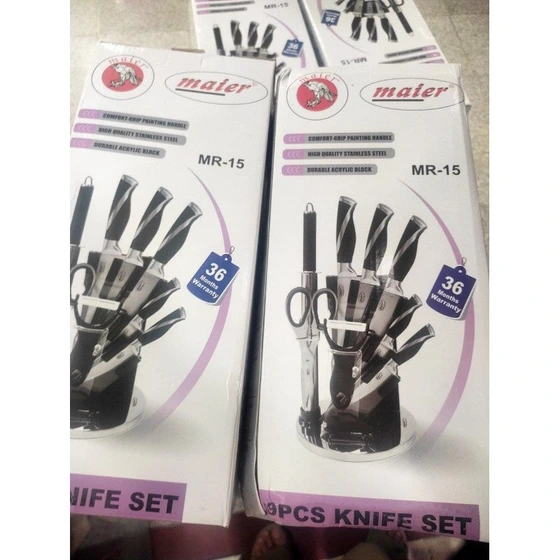 خرید و قیمت سرویس چاقو آشپزخانه مایر مدل Maier MR-15 | ترب