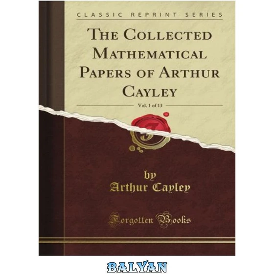 خرید و قیمت دانلود کتاب Collected mathematical papers | ترب