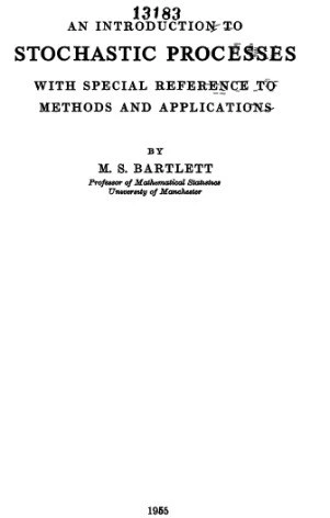 خرید و قیمت دانلود کتاب Introduction to Stochastic Processes with Special Reference to Methods ...