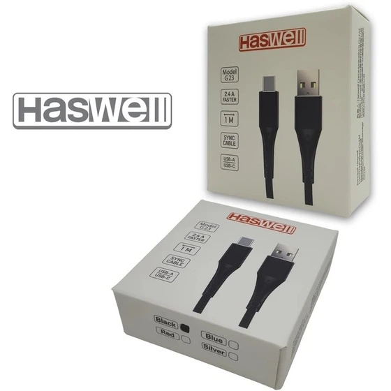 خرید و قیمت کابل تبدیل USB به USB-C مدل Haswell-G23 طول ۱ متر | ترب