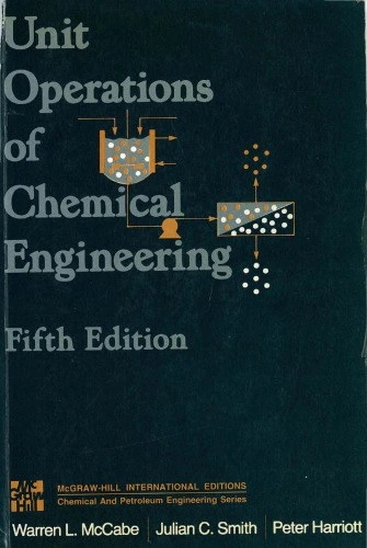 خرید و قیمت دانلود کتاب Unit Operations In Chemical Engineering, 5th ...