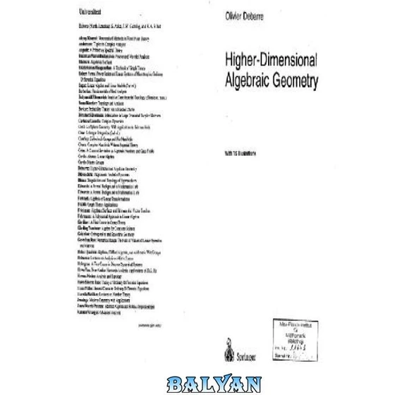خرید و قیمت دانلود کتاب Higher-dimensional algebraic geometry | ترب