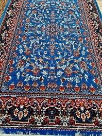 خرید و قیمت قالیچه ارزان طرح۷۰۰شانه افشان ابی ۱/۵×۱ | ترب
