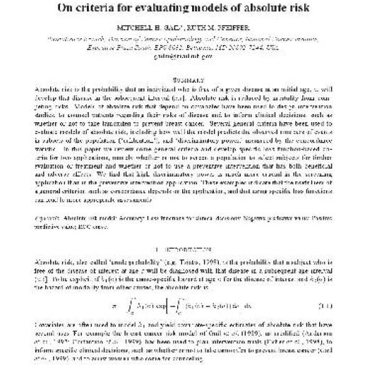 خرید و قیمت دانلود کتاب On criteria for evaluating models of absolute ...
