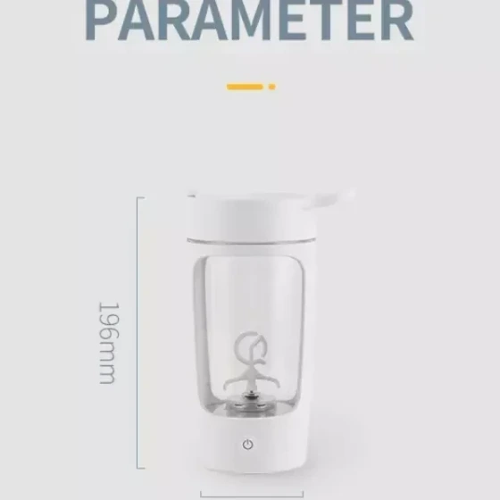 خرید و قیمت شیکر ورزشی شارژی 650 میلی لیتر EQURA Automatic Mixing Cup EQURA E-001-3 | ترب