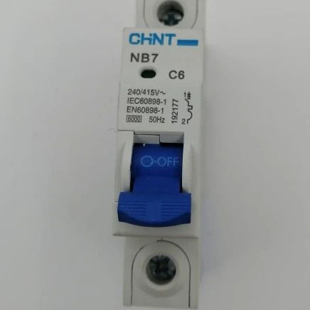 خرید و قیمت کلید مینیاتوری 6k تک پل 6 امپر C سری NB7 چینت - C | ترب