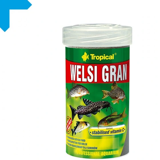 خرید و قیمت غذا ماهی کت تروپیکال Welsi Gran 100 ml | ترب