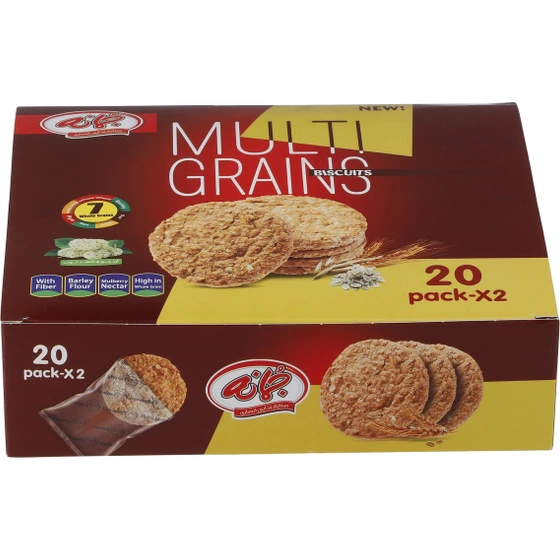 خرید و قیمت بیسکویت چند غله پذیرایی 700g جمانه | ترب