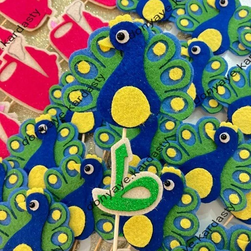 خرید و قیمت گیفت ط ،گیفت طاووس،تاپر ط،طاووس نمدی،حرف ط | ترب