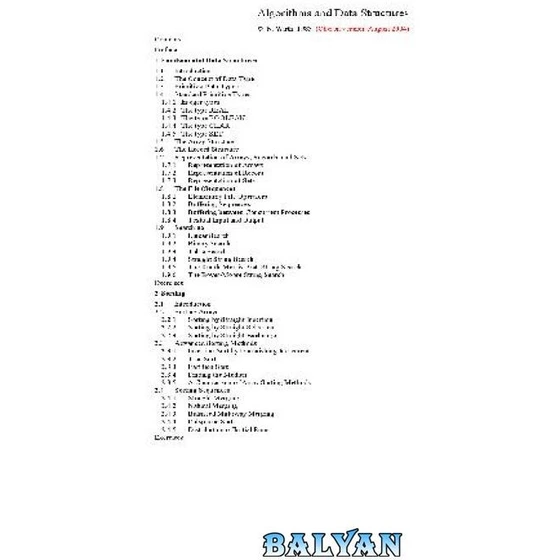 خرید و قیمت دانلود کتاب Algorithms And Data Structures ترب